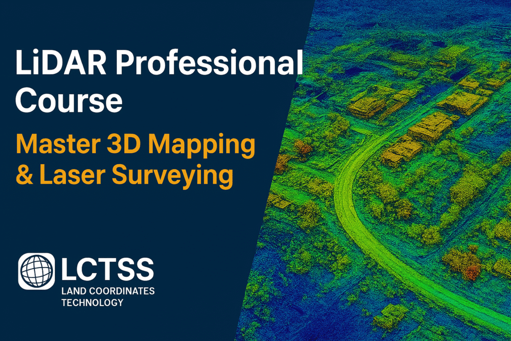 LiDAR Professional Course – Master 3D Mapping & Laser Surveying